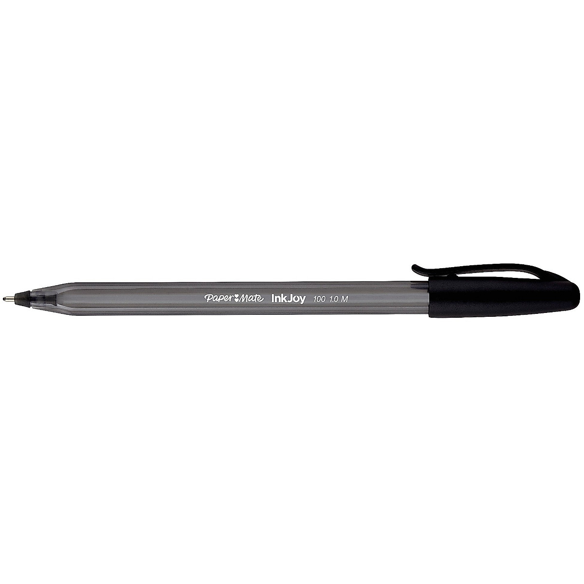 Paper Mate InkJoy 100ST Ballpoint Pens, Medium Point, Black, 8 Pack (1945928)