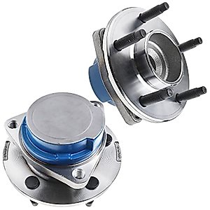 A-Premium 2 x Rear Wheel Bearings and Hub Assembly Compatible with Buick Rendezvous 2003-2007 FWD Only, w/5-Lug, Replace# 512236