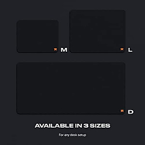 Fnatic | Focus 3 | Large Size | Soft Cloth Performance Gaming Mouse Mat | Control Surface | 19.17" x 14.65" x 0.16"