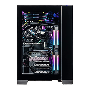 Velztorm Galax CTO SFF Gaming Desktop PC Liquid-Cooled (AMD Ryzen 7-5800X 8-Core, GeForce RTX 3060 12GB, 32GB DDR4, 512GB PCIe SSD + 2TB HDD (3.5), WiFi-N, RGB Fans, 750W PSU, Win 10 Home)