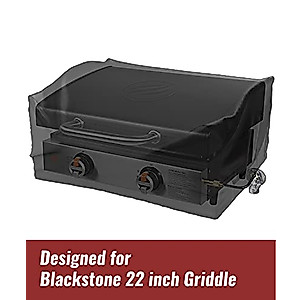 NUPICK Griddle Cover for Blackstone 22” Griddle, Fits for Blackstone 22” Table Top Griddle with Hood, Waterproof and All Weather Protection