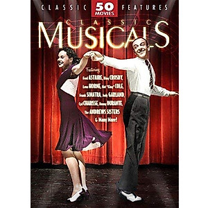 Classic Musicals 50 Movie Pack: Royal Wedding - Second Chorus - Stage Door Canteen - Breakfast in Hollywood - Hi-De-Ho - Rock-Rock-Rock - Till the Clouds Roll By + 43 more! by Mill Creek Entertainment