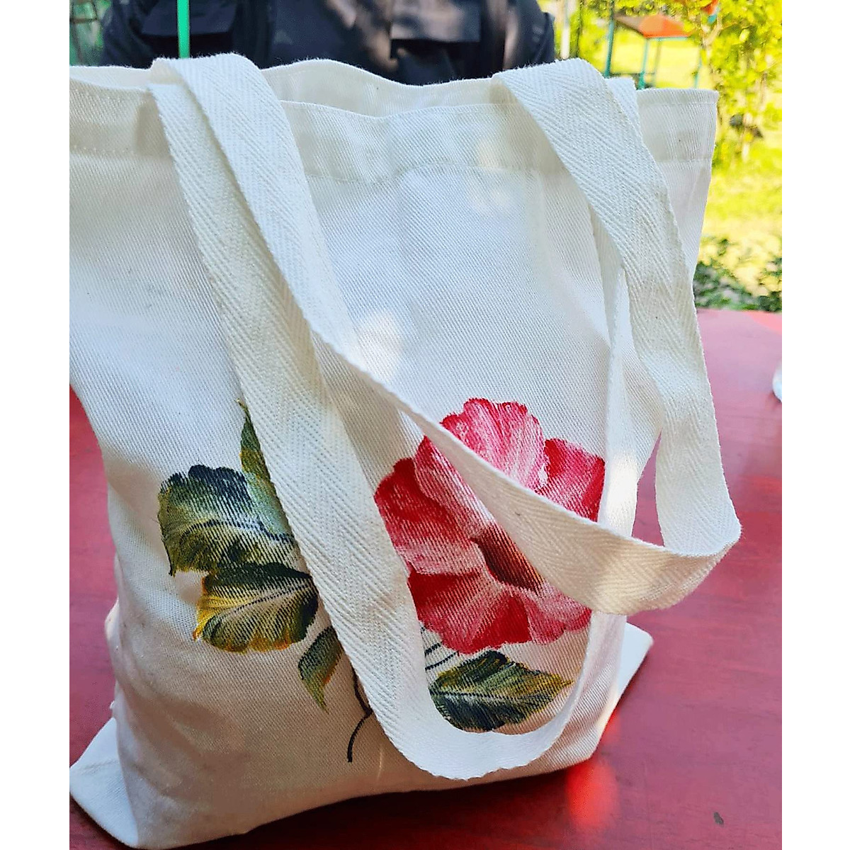 Losita 1 inch X 5 Yards Natural Cotton Twill Tape Herringbone Soft Fabric Webbing Strap Ribbon, Bias Binding for Sewing Gift Wrapping DIY Cloth Bag Holders Blanket Edge Supplies (Black)