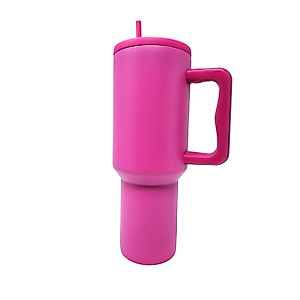 FTB Creative, Wander 40oz tumbler, Double Wall Stainless Steel, with Lid and Straw (Prickly Pear)