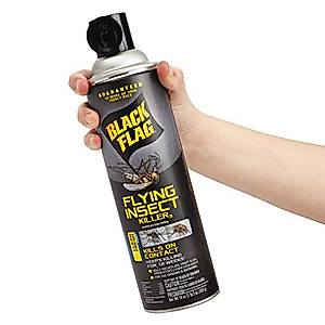 Black Flag Flying Insect Killer 18 Ounces, Aerosol Bug SprayAdditional Product Name: Black Flag Flying Insect Killer 18 Ounces, Aerosol Bug Spray 12 pack