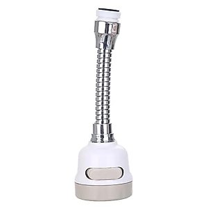 QAXIOQCS Extended 3 Mode Kitchen Faucet Adapter Aerator Shower Head Water Saving Pressure Bubbler Splash Filter Tap Bath Faucet Connector(Color:Type C)