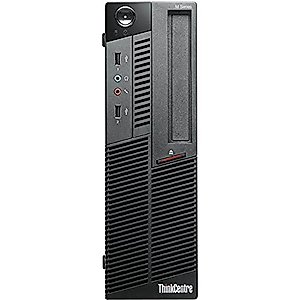 Lenovo ThinkCentre M90 Small Form Factor Desktop Computer, Intel Dual Core i5-650 3.2Ghz CPU, 8GB RAM, 500GB HDD, WiFi and Keyboard, Windows 10 Professional (Renewed) (M90 WiFi KM)