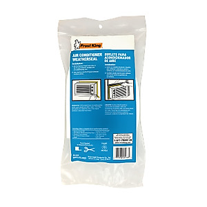 Frost King AC41WA AC Foam Weather Seal, Heavy Duty 1-1/2" W, 1/2" T, 40" L, White