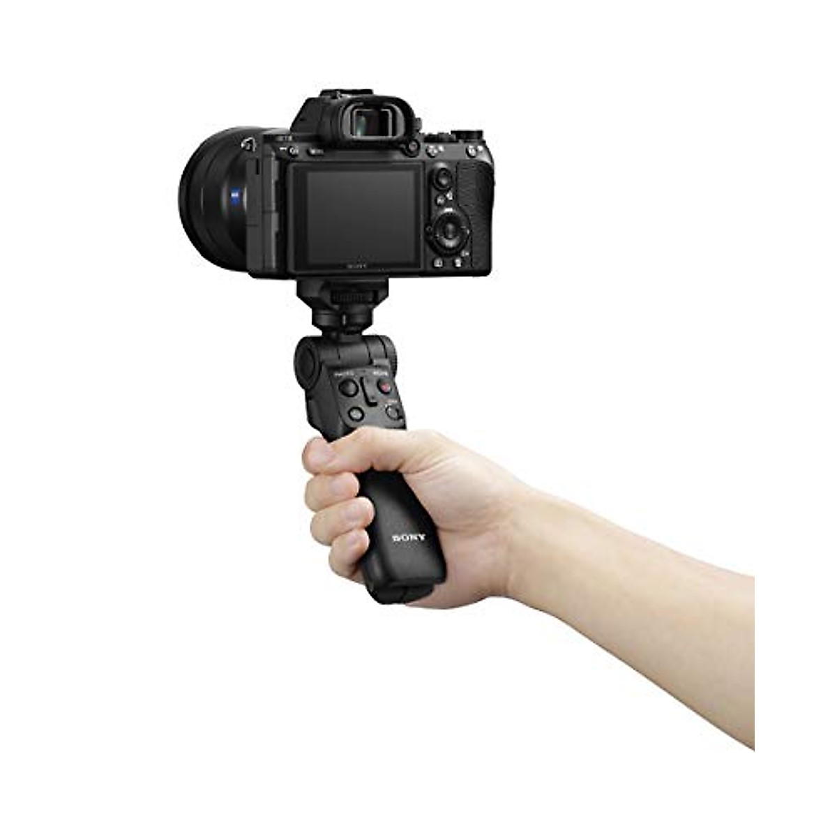 Sony Wireless Bluetooth Shooting Grip and Tripod for still and video, ideal for vlogging (GP-VPT2BT)