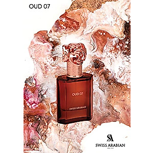 SWISS ARABIAN Oud 07 - Luxury Products From Dubai - Long Lasting And Addictive Personal EDP Spray Fragrance - A Seductive, Signature Aroma - The Luxurious Scent Of Arabia - 1.7 Oz