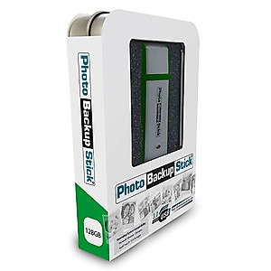 Photo Backup Stick for Computers - Picture and Video Back Up USB 3.0 Tool (128GB)