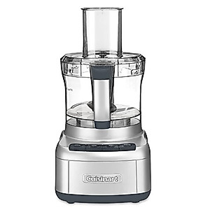 Cuisinart FP-8SV Elemental 8 Cup Food Processor, Silver (Renewed)