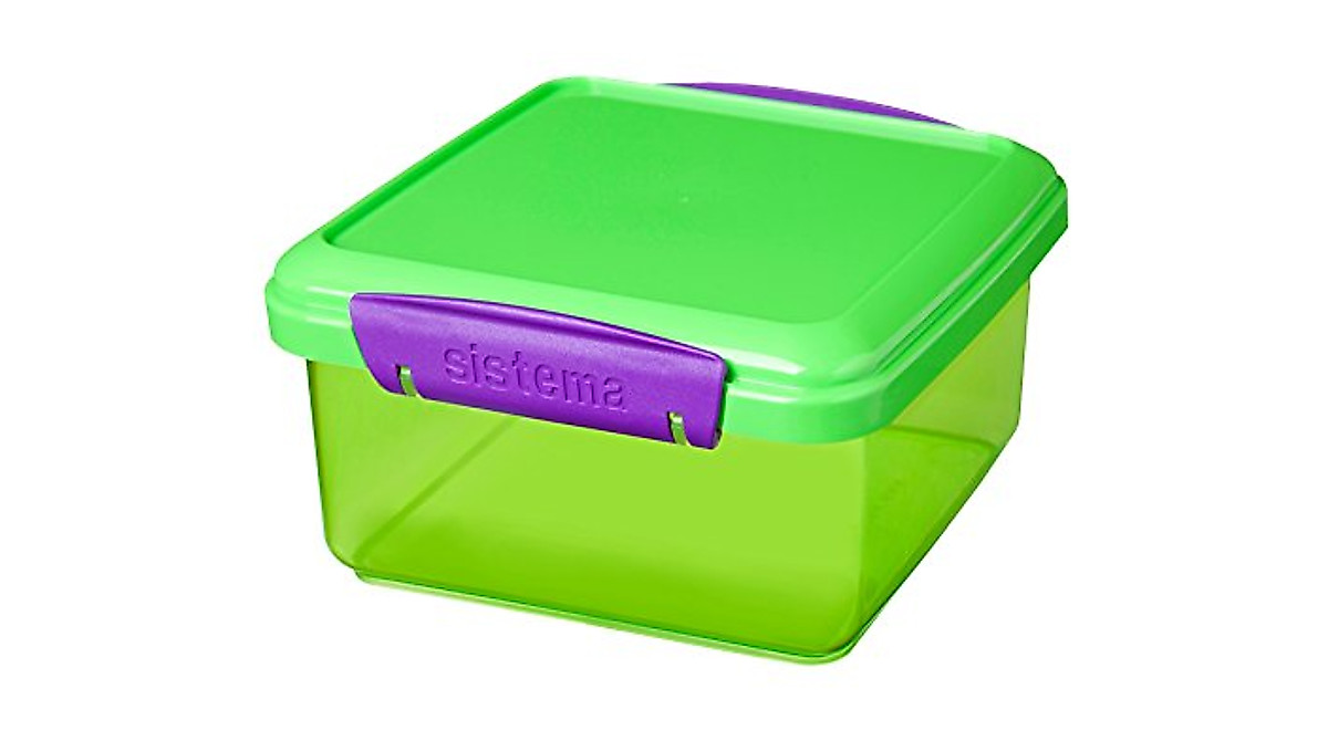 Sistema Lunch Plus Lunch Box 1.2L BPA-Free & Multi-Compartment