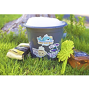 1 Football Sticker - One 4 Inch WaterProof Vinyl - Decal For Water Bottle Flask Skateboard Laptop etc - Sports Sticker