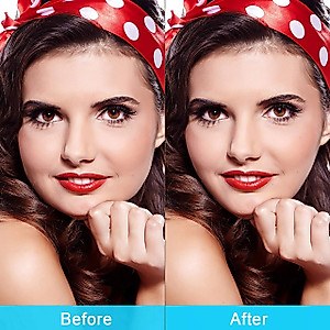 Yaomiao 200 Pieces Face Lift Tape Face Lifting Sticker Invisible Thin Face Stickers V-Shape Face Lift Tape Make-up Face Lift Tools for Face