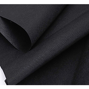 Olgamo 60 Inch x 3 Yard Upholstery Black Cambric Dust Cover Fabric Replacement for Sofas, Dining Chairs, Conceals Frame and Staples Inside Furniture