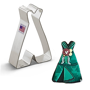 Teepee Cookie Cutter 4" Made in USA by Ann Clark