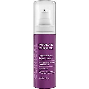 Paula's Choice CLINICAL Discoloration Repair Serum with Tranexemic Acid for Stubborn Dark Spots, Post-Acne Marks & Sun Damage, Paraben-Free & Fragrance-Free, 1 Fl Oz