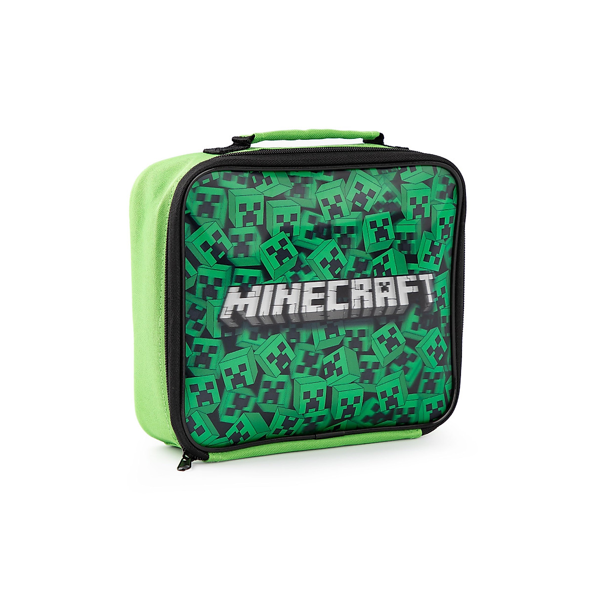 Minecraft Lunch Bag Set Creeper (Lunch Box, Water Bottle, Snack Pot)