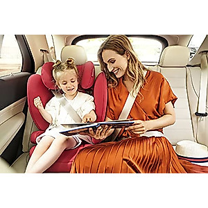 CYBEX Solution B-Fix High Back Booster Seat, Lightweight Booster Seat, Secure LATCH Installation, Linear Side Impact Protection, 12-Position Adjustable Headrest, for Kids 40-120 Lbs.