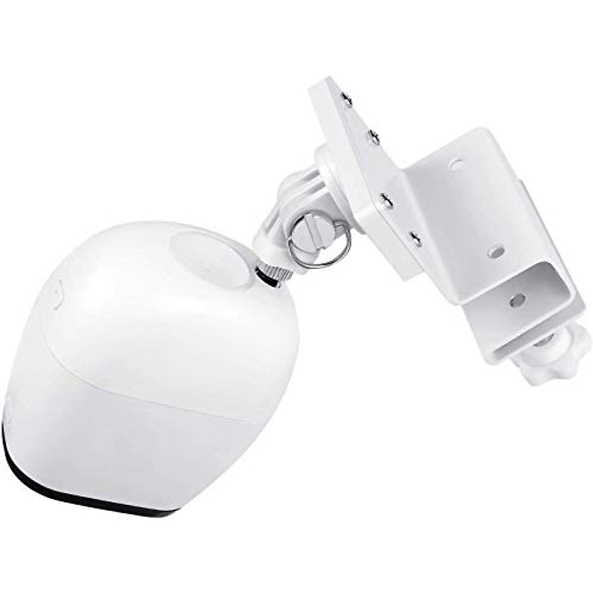 Wasserstein Weatherproof Gutter Mount Compatible with Arlo Pro/Pro2/Pro3/Pro4/ HD/Ultra/Ultra 2 (White)