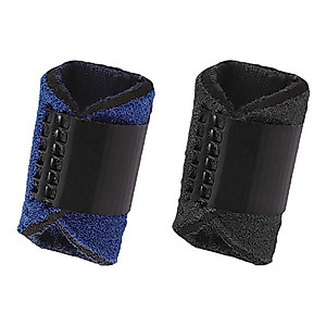 EXCEART 2pcs Strap Mallet Support Compresssion Brace Pinky Brace Fingers Tendon Stabilizer Support Splint Pressurize