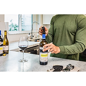 Coravin Pivot Stoppers - Pack of 6 - Preserve Wine for Years - For Pivot Wine Preservation System - Specially Sealing Plastic - For By-the-Glass Wine Saver - Uses 100% Argon Gas