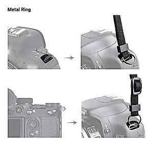 Universal Shoulder Neck Strap for DSLR Camera,Soft Neoprene Neck Belt Strap with Quick-Release,Camera Strap for Canon R5 R6 R7 R RP 5DM4 6DM2 7DM2 90D 80D Nikon D850 D750 D7500 Sony A7R V and More