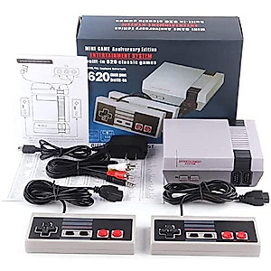 VARWANEO Console Mini AV Output TV Handheld Retro Video Game Console Built-in 620 Classic Games