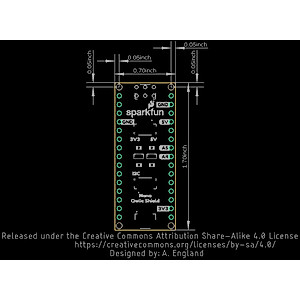 SparkFun Qwiic Shield Compatible with Arduino Nano-connect the I2C bus (GND, 3.3V, SDA and SCL) to four Qwiic connectors (two horizontally and two vertically mounted)-daisy chaining-Soldering Required