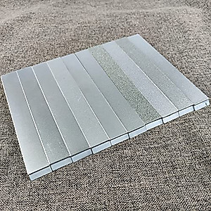 10pcs Diamond Knife Sharpening Stones sets with aluminum blank diamond plates Kit for RUIXIN PRO RX008 Knife sharpener