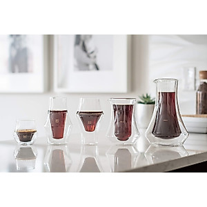 KRUVE - Excite & Inspire | Coffee Glasses | Clear | 150ml x 2