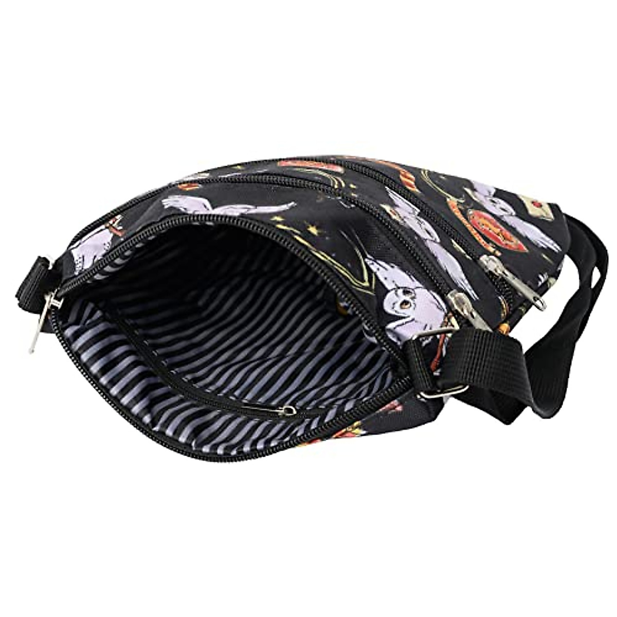 Harry Potter Crossbody Bag Hogwarts Gryffindor All Over Print Passport Travel