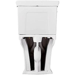 Signature Hardware 948434-12-L Key West 1.28 GPF Two Piece Elongated Skirted Chair Height Toilet - Seat Included