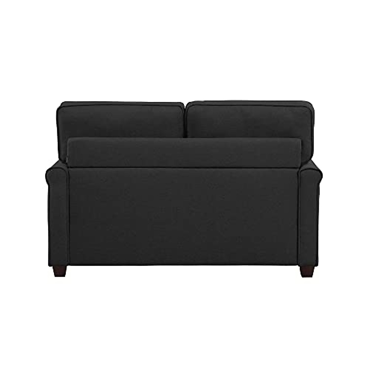 LifeStyle Solutions Convertible Sofa, Black