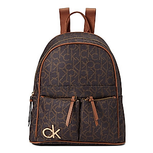 Calvin Klein Rainey Backpack Brown/Khaki/Caramel One Size