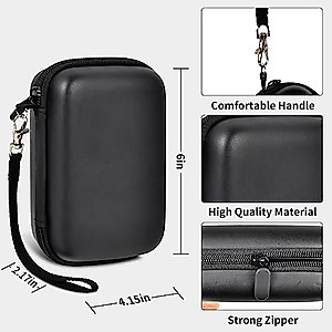 PAIYULE Travel Case Compatible with RG353V/ RG35XX/ RG353VS Retro Handheld Game Console, Handheld Emulator Storage Holder Organizer, Android Game Console Carrying Bag (Box Only)