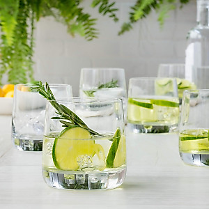 Luminarc Grand Estate 13 Ounce Double Old Fashioned Glass, Set of 6