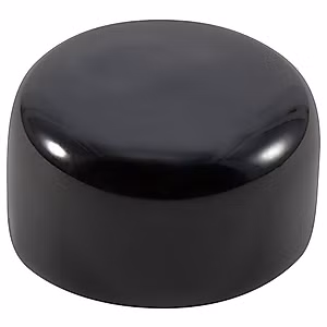 Caplugs VC500-8 VC Series – Round Vinyl Cap, 50 Pack, Black Plastic, 0.500" W x 0.500" L Protective Closures, Thread Protectors, Dust and Moisture Seals, Masking, Plating, Color Coding (99390157)