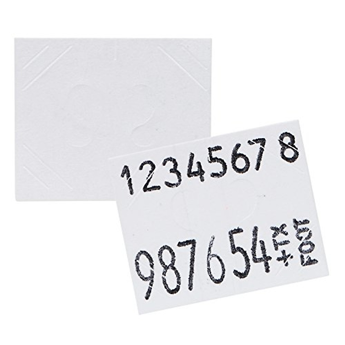 White Pricing Labels for Monarch 1136 Price Gun – 8 Rolls, 14,000 Price Marking Labels