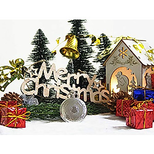 SEWOR Vintage Elegant Carving Pocket Watch Mechanical Hand Wind (Silver)