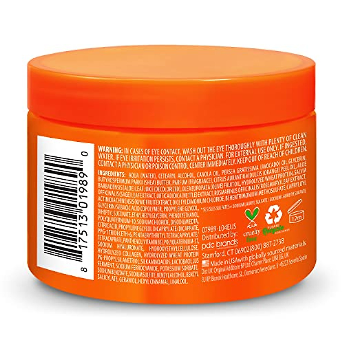 Cantu Avocado Hydrating Repair Leave-In Conditioning Cream, 12 Ounce