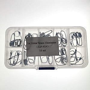 Space Maintainer For Children,10 Size/Box, 40pcs/Box, 4pcs/Size From Sino Dental Group (#6 Molar)