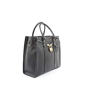 MICHAEL Michael Kors Nouveau Hamilton Large North/South Tote Black One Size