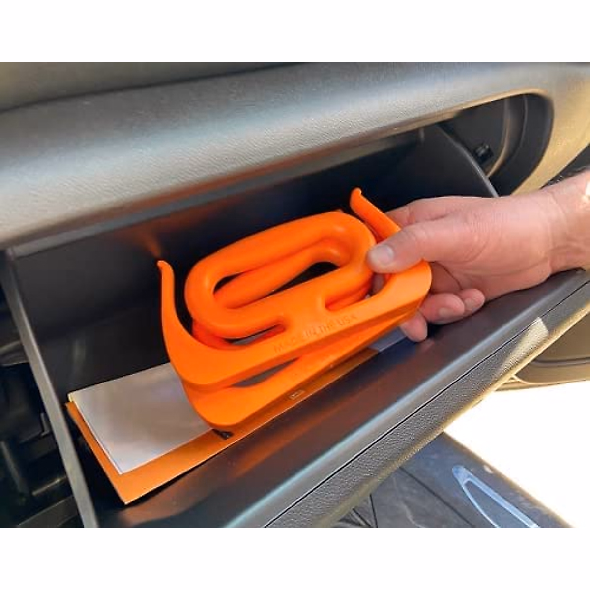 MAMMOTH GRIP Grocery Bag Carrier (2-pack) Handle Holder - Multi Purpose - Carry Shopping Bags Propane Tanks 5-gallon Buckets Paint Cans and More - Durable Heavy Duty 100 lbs per Grip - Made in the USA