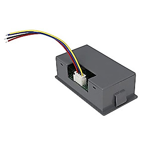Heyiarbeit DC Voltmeter YB5135 Digit Red Text LED Digital Volt Voltmeter 4 Wires Connections for DC Voltage Measurement 1Pcs
