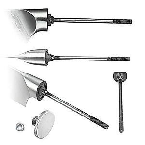 KATSURA Woodworking Project Kit – Gyuto Chef Knife Blank Hidden Tang – 8 Inch – Japanese Premium AUS 10, 67 Layers Damascus Steel – NO LOGO