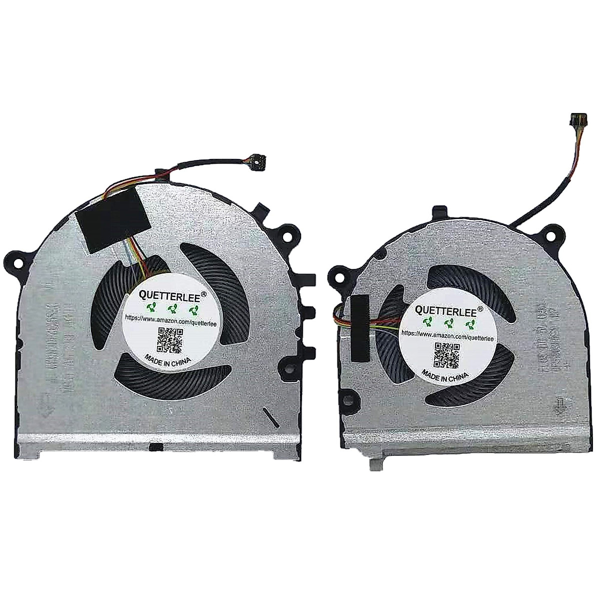 QUETTERLEE Replacement New Laptop CPU+GPU Cooling Fan for Lenovo ThinkBook 14S-IWL 14S-IML K4-IWL S540-14IWL 6Pro-14IWL Series DFS5K123043630 FLDU DFS150305180T FL05 DC5V 0.5A Fan