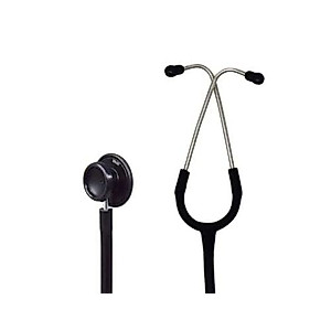 sainio Dulcet Black Stethoscope for Doctors and Medical Students