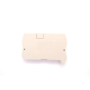 Dinkle AK2.5C DIN Rail Terminal Block End Cover for AK1.5 and AK2.5, Pack of 100